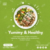Healthy menu Template | PosterMyWall