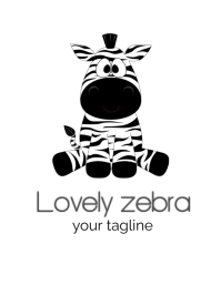 Zebra logo or icon design (2) Template | PosterMyWall
