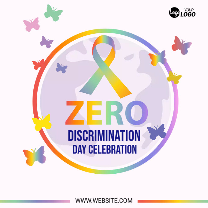 Zero Discrimination Day Post Template | PosterMyWall