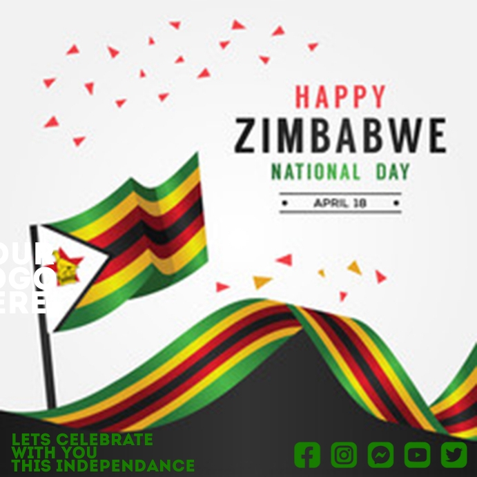 Zimbabwe national day Template | PosterMyWall