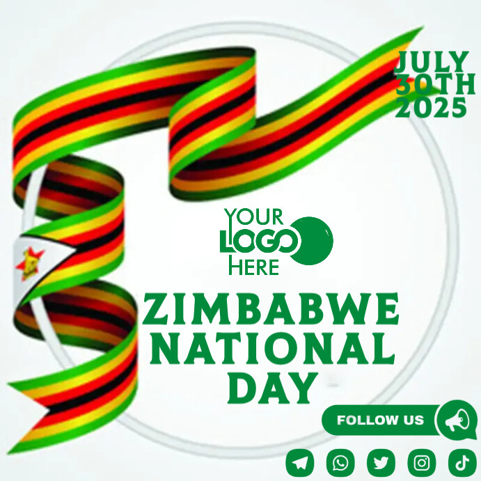 zimbabwe national day Template | PosterMyWall