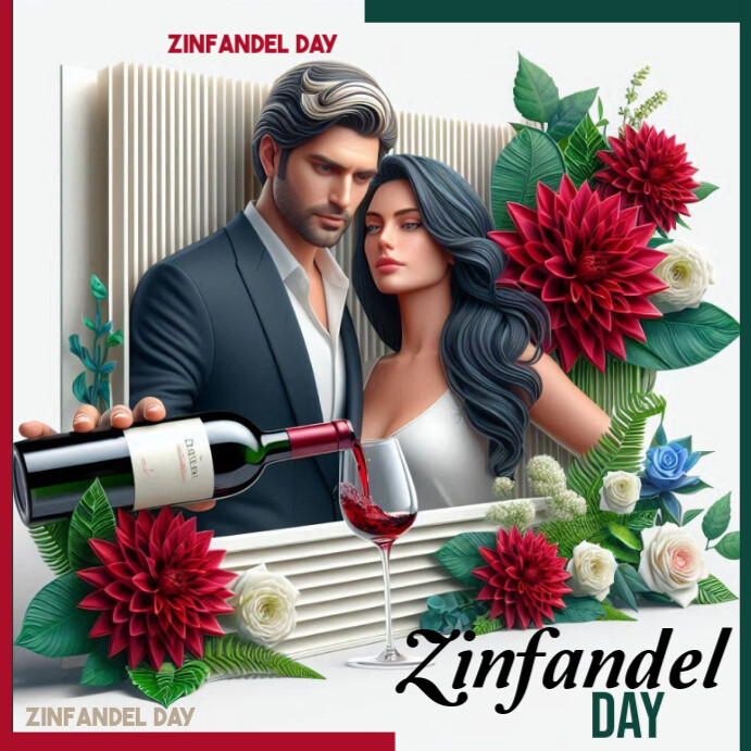 Zinfandel Day Template | PosterMyWall