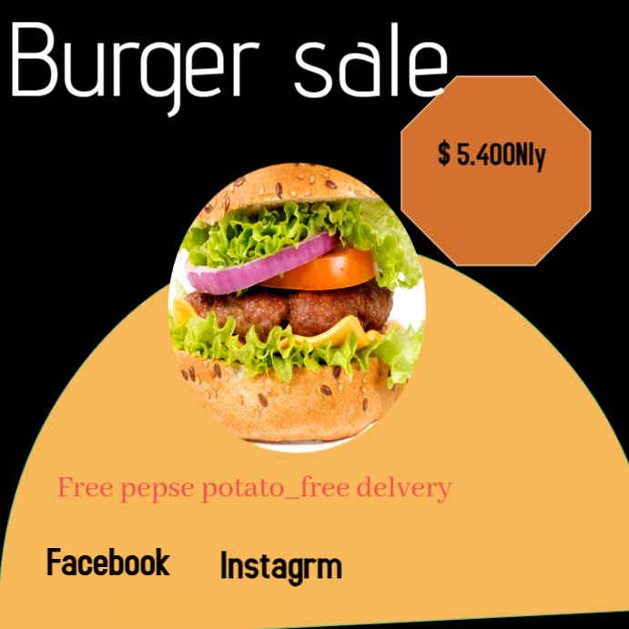 Zinger burger sale Template | PosterMyWall