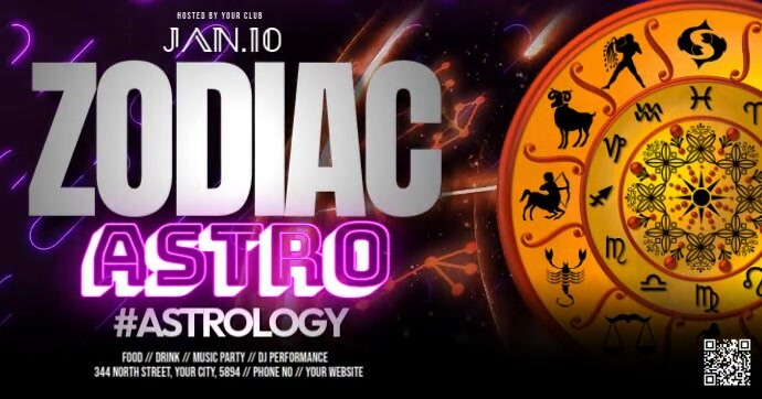 Zodiac Astro Template | PosterMyWall