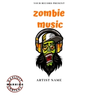 zombie music Hip Hop Mixtape/Album Cover Art Template | PosterMyWall
