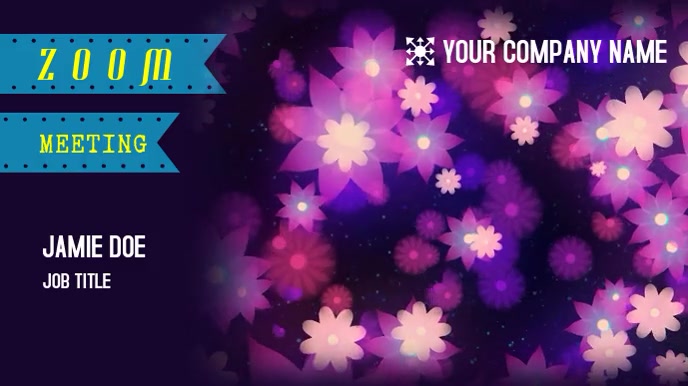 Zoom Background Video Template | PosterMyWall