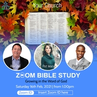 ZOOM BIBLE STUDY TEMPLATE | PosterMyWall