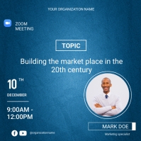 zoom flyers Template | PosterMyWall