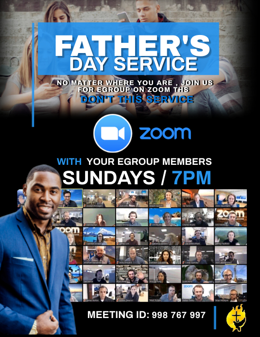 zoom service flyer Template | PosterMyWall