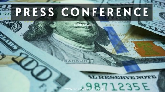 ZOOM VIRTUAL BACKGROUND | ECONOMY VIDEO BG Template | PosterMyWall