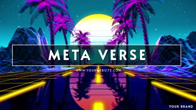 ZOOM VIRTUAL BACKGROUND | META VERSE VIDEO BG Templat | PosterMyWall