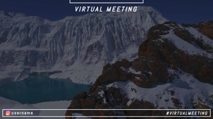 Modèle ZOOM VIRTUAL BACKGROUND | ZOOM PRESENTATION | PosterMyWall