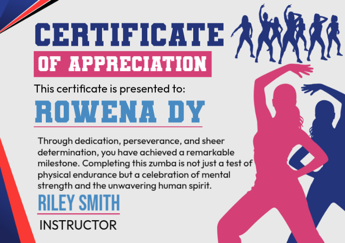 Zumba Certification Ads Template | PosterMyWall