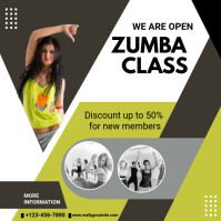 Zumba Class Poster Template | PosterMyWall