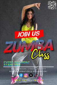 Zumba Classes Template | PosterMyWall