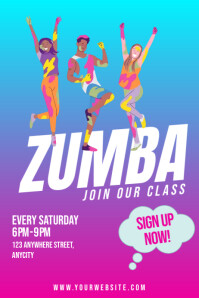 Zumba Classes Template | PosterMyWall