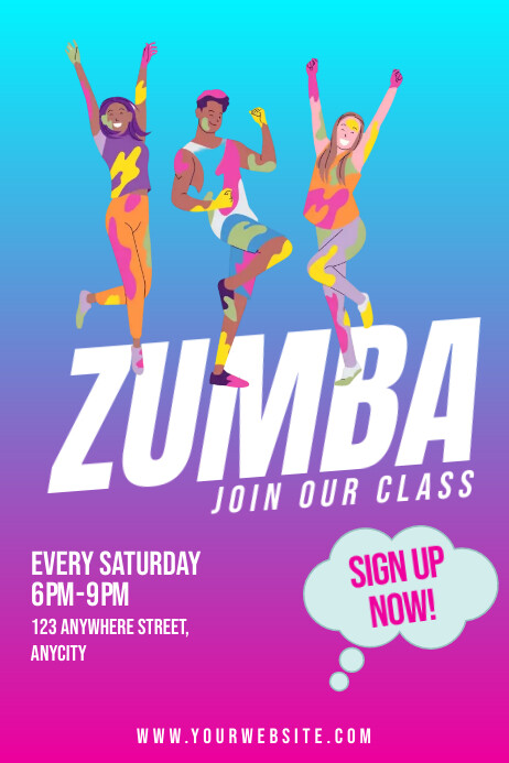 Copy of Zumba Classes | PosterMyWall