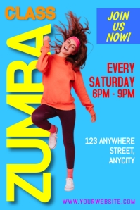Zumba Classes Template | PosterMyWall