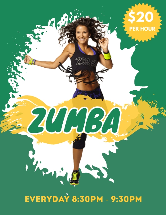 Copy of Zumba classes | PosterMyWall