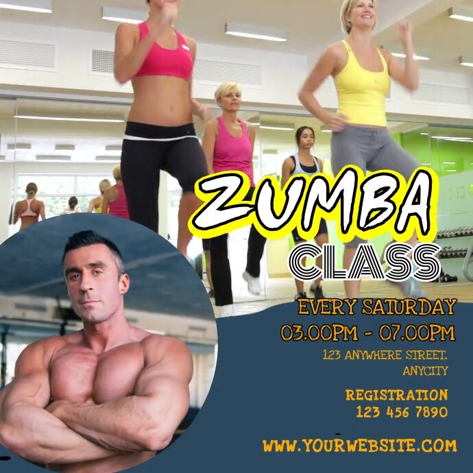 Zumba Classes Template | PosterMyWall