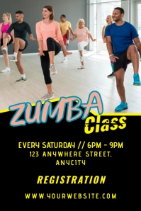 Zumba Classes Template | PosterMyWall