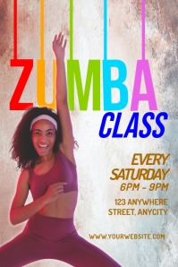 Zumba Classes Template | PosterMyWall
