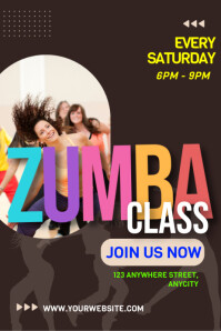 Zumba Classes Template | PosterMyWall