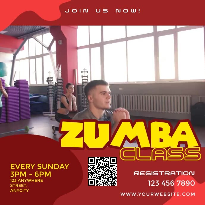 Copy of Zumba Classes | PosterMyWall