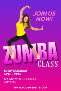 Zumba Classes Template | PosterMyWall