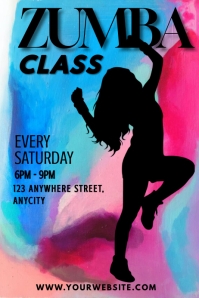 Zumba Classes Template | PosterMyWall