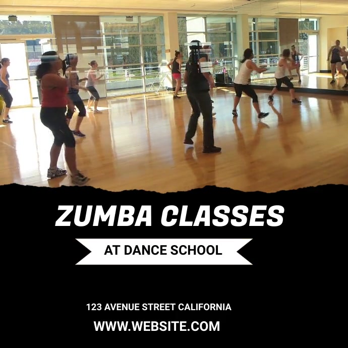 Zumba classes Template | PosterMyWall