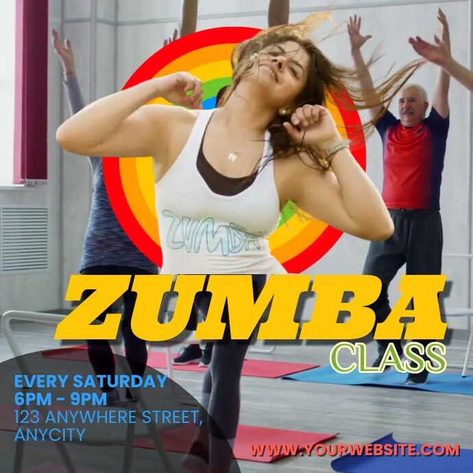 Zumba Classes Template | PosterMyWall