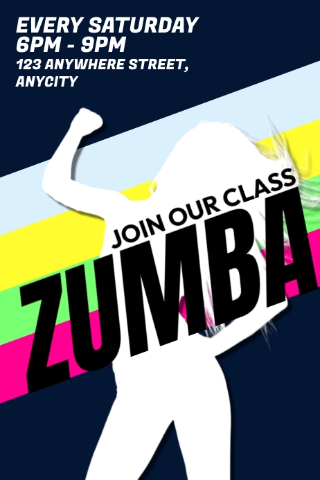 Copy of Zumba Classes | PosterMyWall
