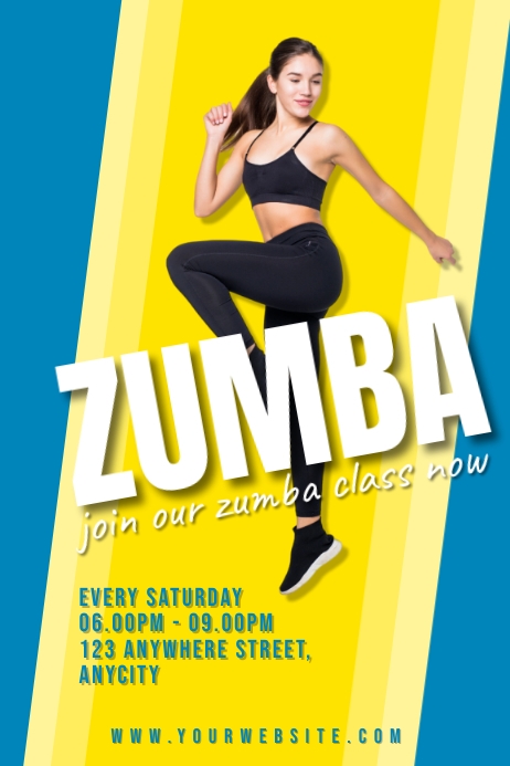Zumba Classes Template | PosterMyWall