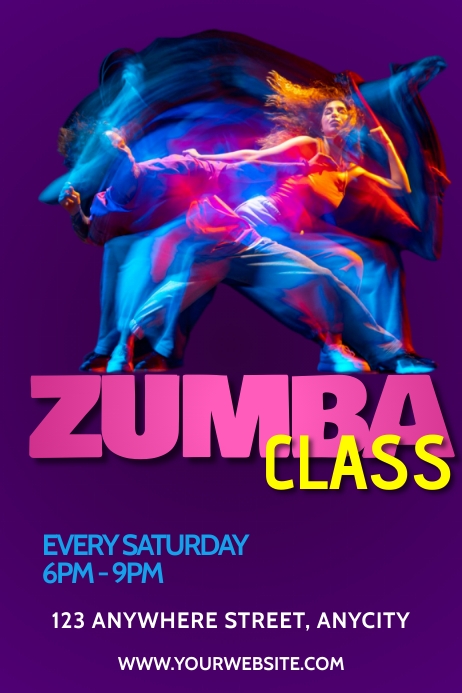 Zumba Classes Template | PosterMyWall
