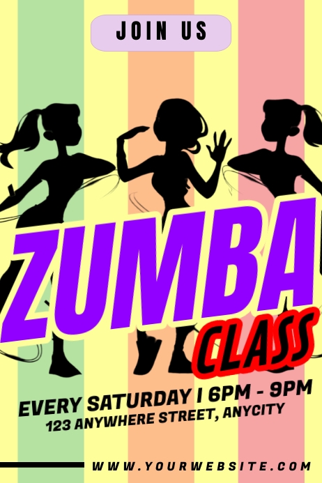 Copy of Zumba Classes | PosterMyWall