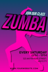 Zumba Classes Template | PosterMyWall