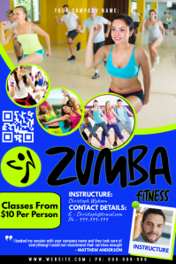 Zumba Template | PosterMyWall