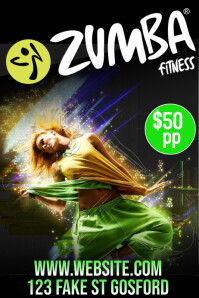 Zumba Poster Template | PosterMyWall