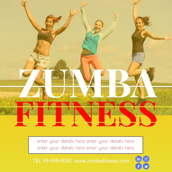 ZUMBA Template | PosterMyWall