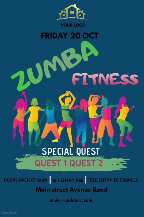 zumba Template | PosterMyWall
