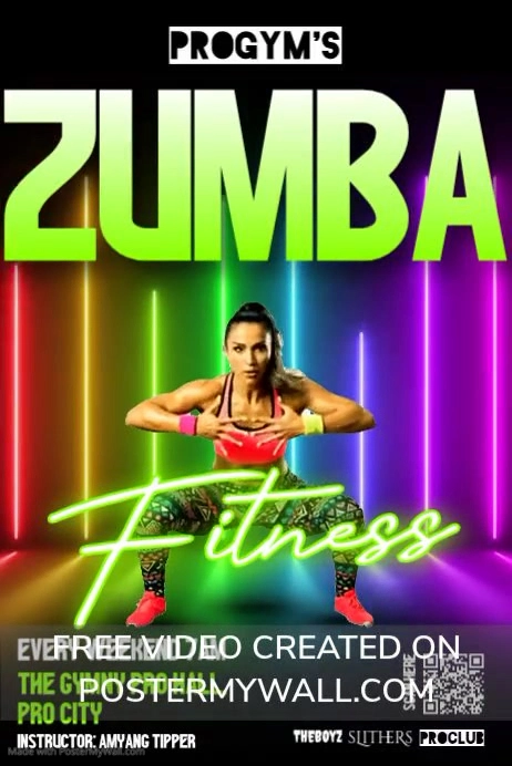 Zumba Fitness Template | PosterMyWall