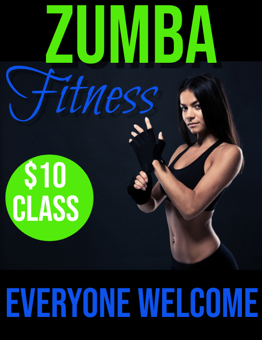 zumba fitness Template | PosterMyWall