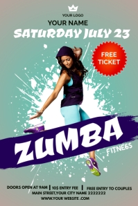 Zumba Classes Template | PosterMyWall