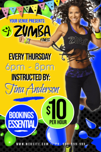 Zumba Poster Template | PosterMyWall