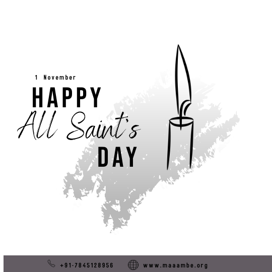 Create Free All Saints Day Flyer | PosterMyWall