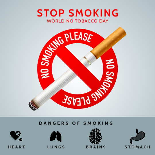 Design Anti Tobacco Posters In Minutes | PosterMyWall