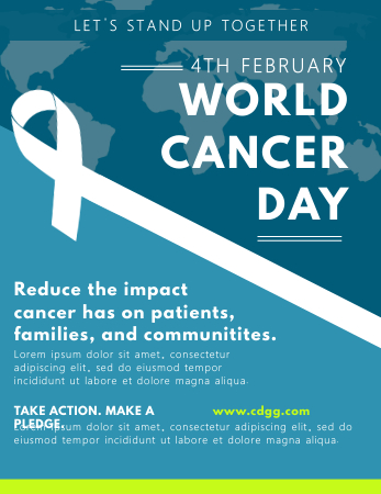 Design Free Cancer Day Posters | PosterMyWall