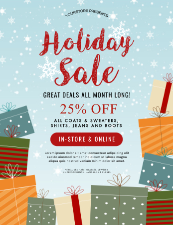 Free Christmas Advertising Ideas | PosterMyWall