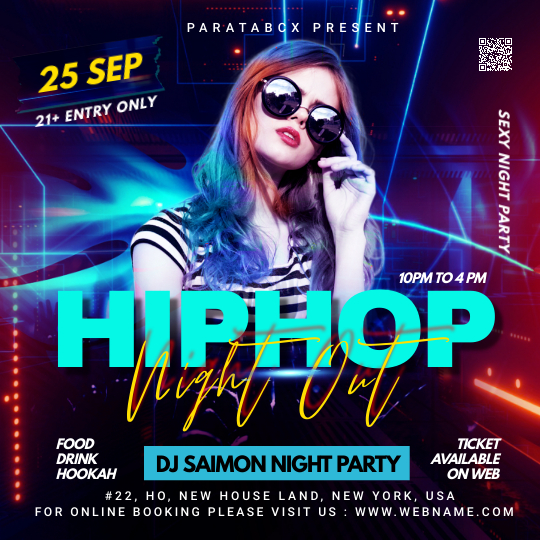 Create Free Printable Hip Hop Posters | PosterMyWall